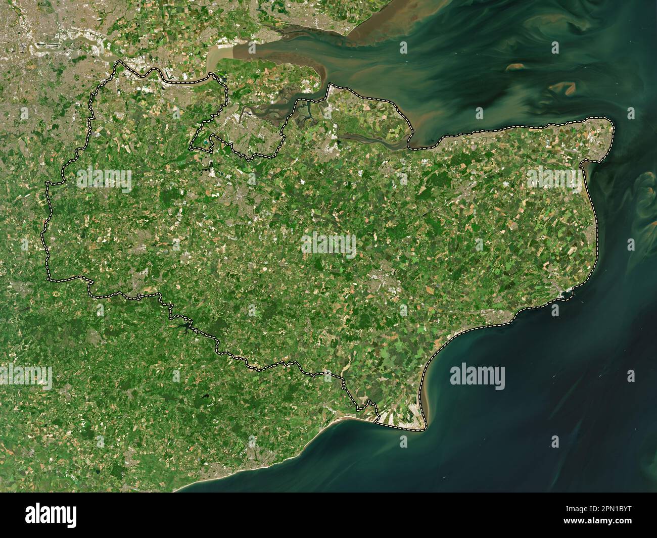 Kent, administrative county of England - Great Britain. Low resolution ...