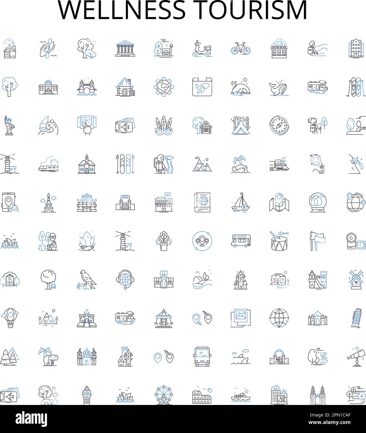 Wellness escape Stock Vector Images - Alamy