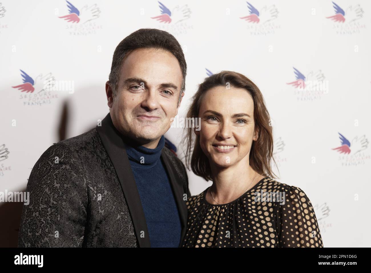 Paris,France.5th Dec,2022. Laurent Amar and Delhine Zentout attend at ...