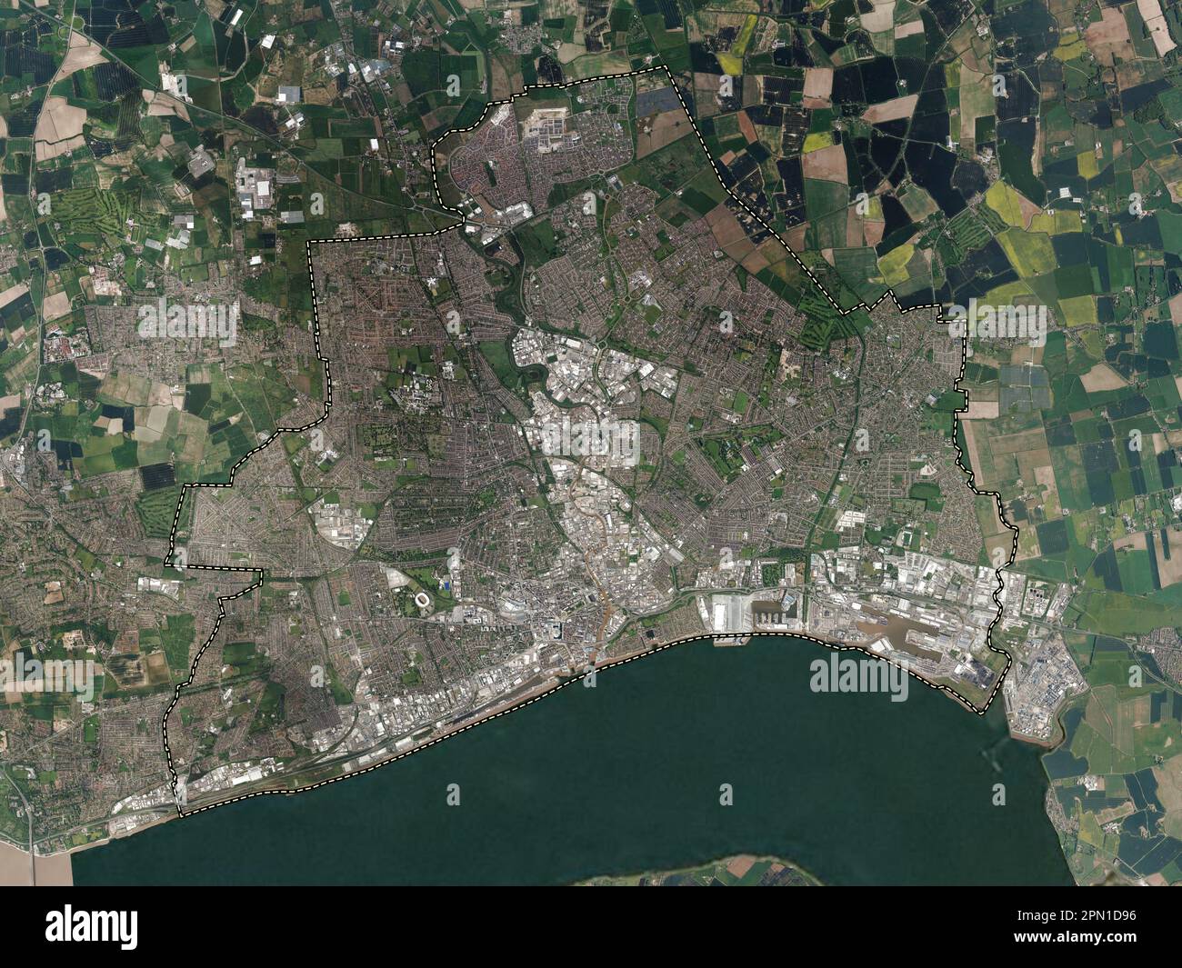 Kingston upon Hull, unitary authority of England - Great Britain. High ...