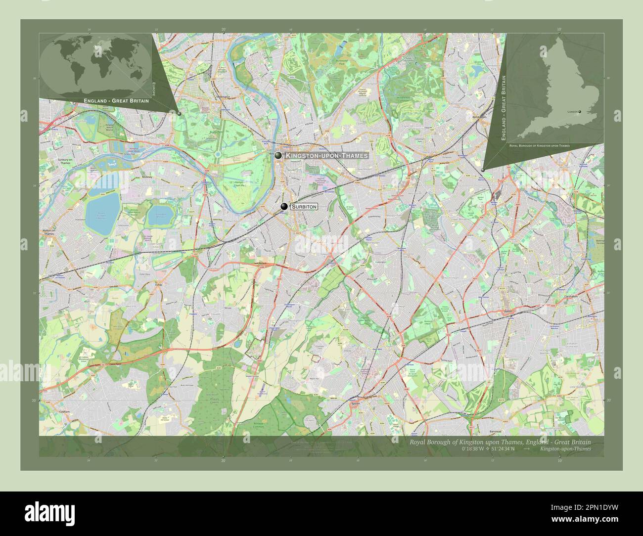 Royal Borough of Kingston upon Thames, london borough of England ...