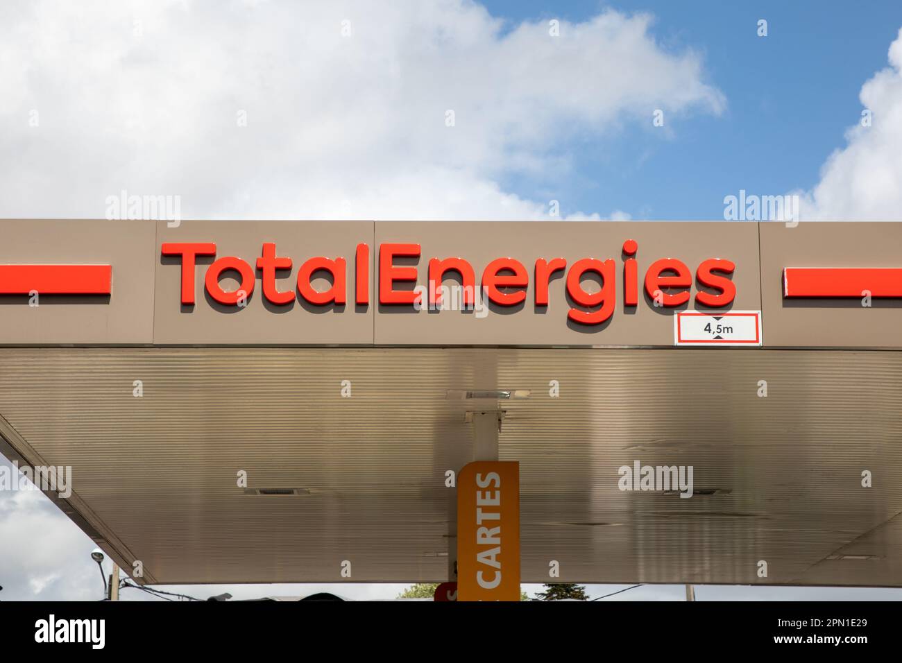 Totalenergies total gas station hi-res stock photography and images - Alamy