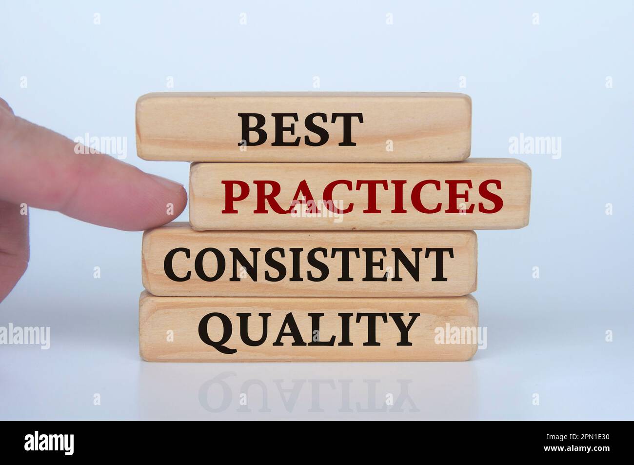 Best practices and consistent quality text on wooden blocks. Business ... Best practices and consistent quality text on wooden blocks. Business ...