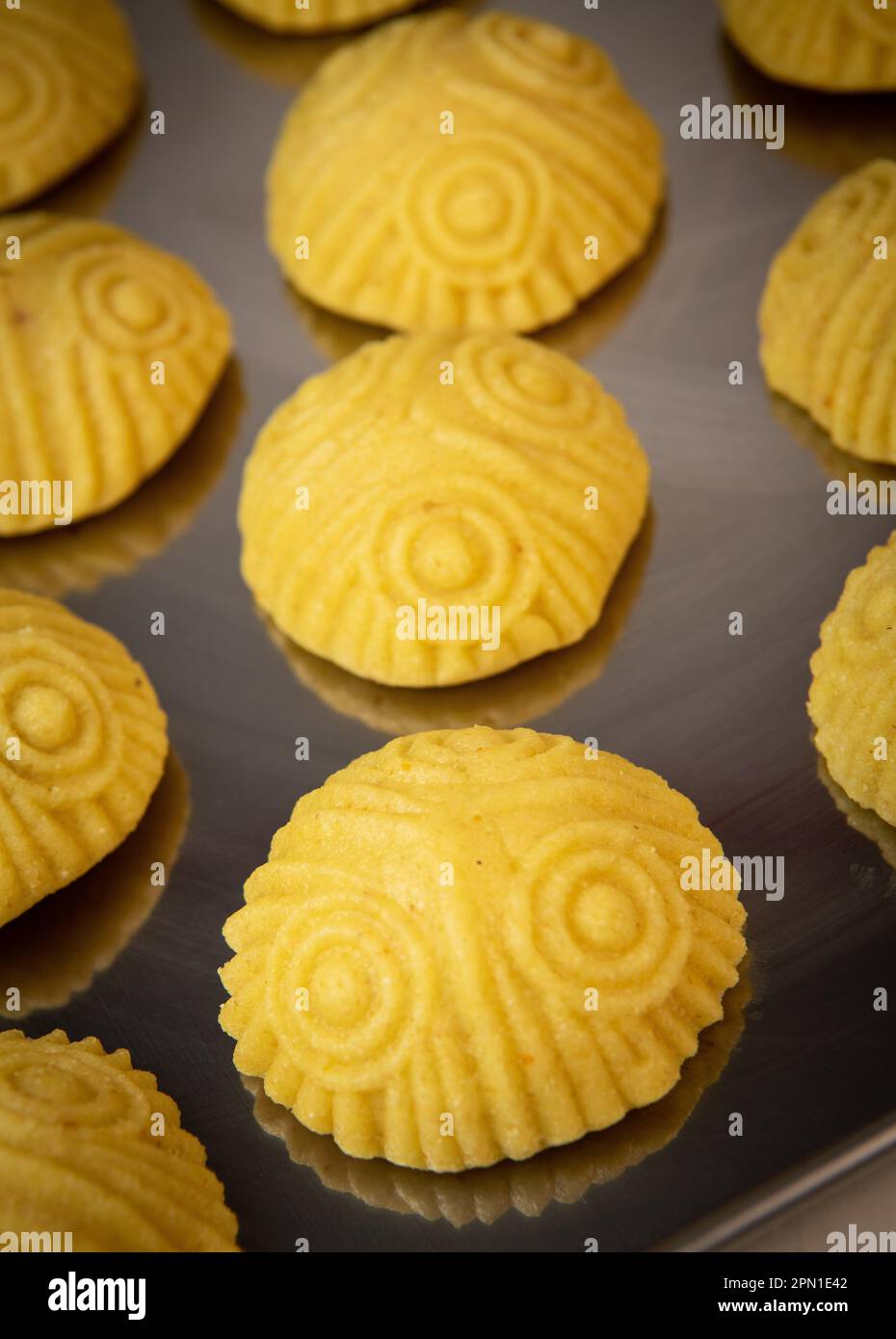 Traditional eid maamoul or mamoul cookies with dates, nuts, and jam ...