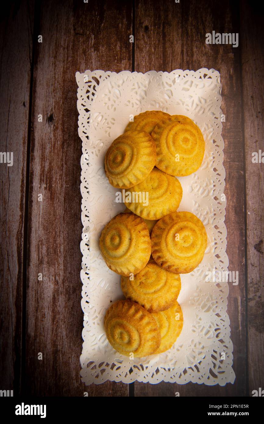 Traditional eid maamoul or mamoul cookies with dates, nuts, and jam ...