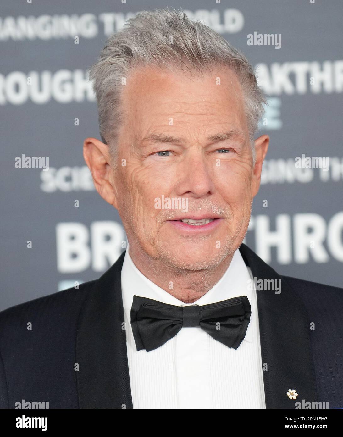 Los Angeles, USA. 15th Apr, 2023. David Foster arrives at the 9th ...
