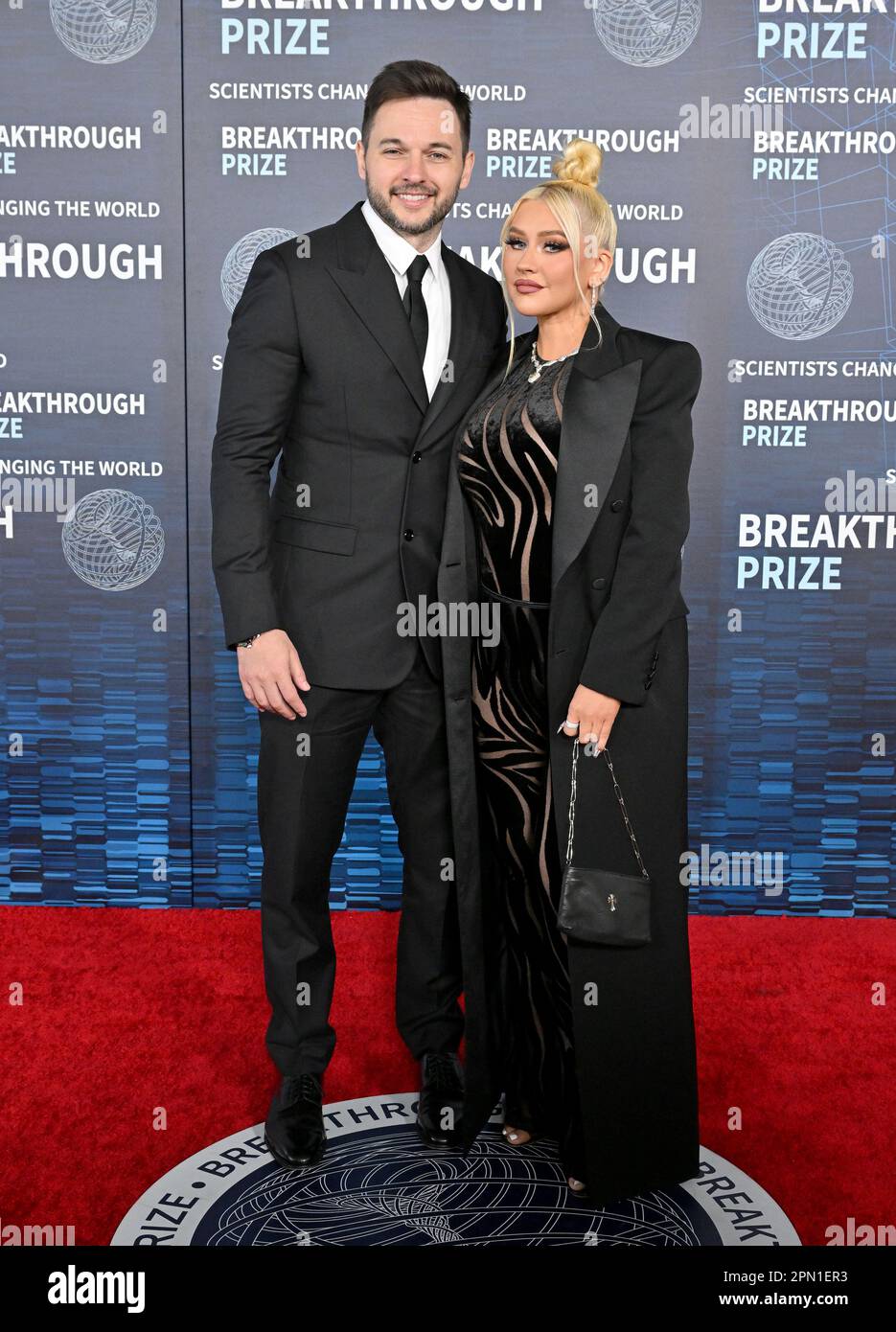 Christina Aguilera and Matthew Rutler arriving at the 9th Annual ...