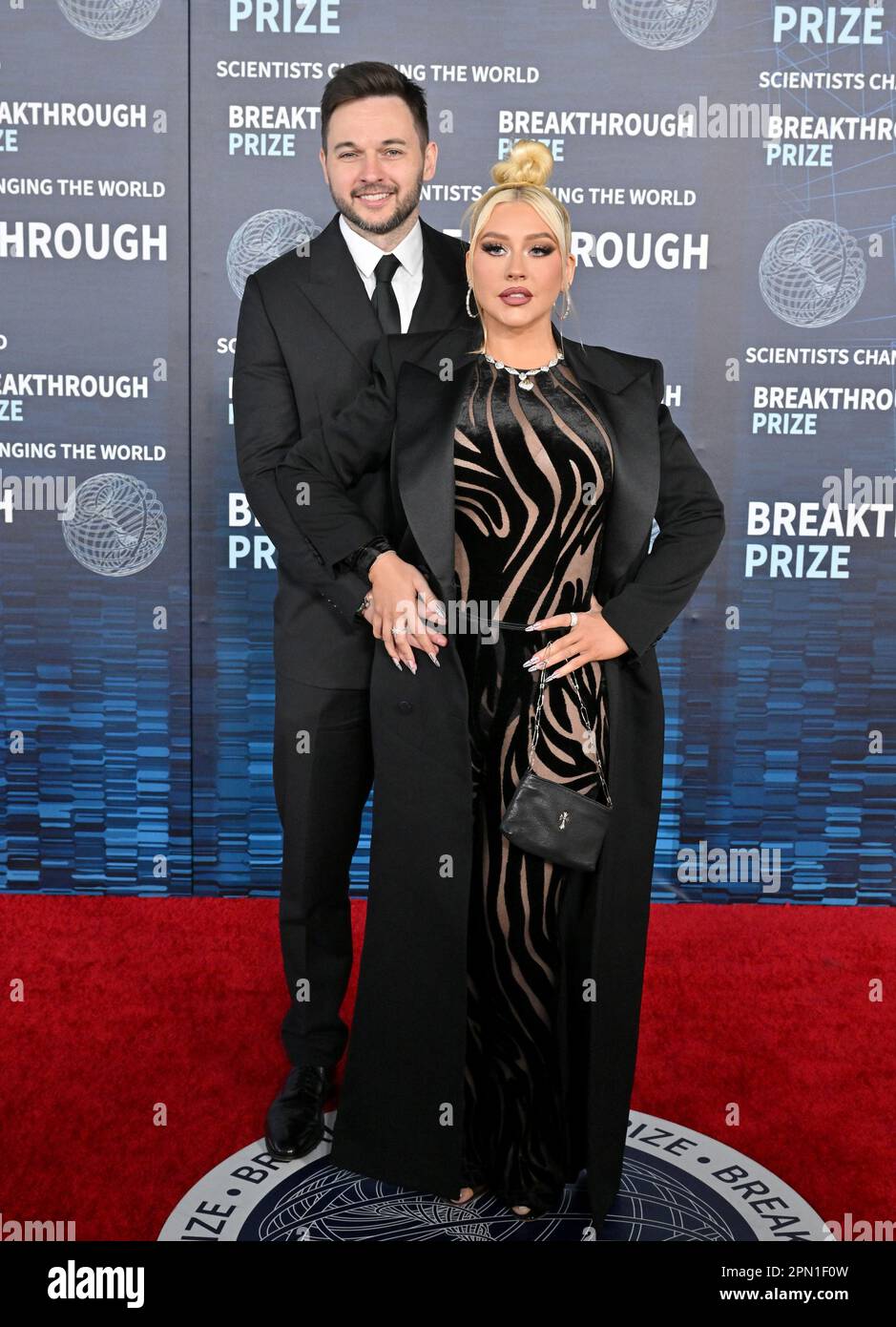 Christina Aguilera and Matthew Rutler arriving at the 9th Annual ...