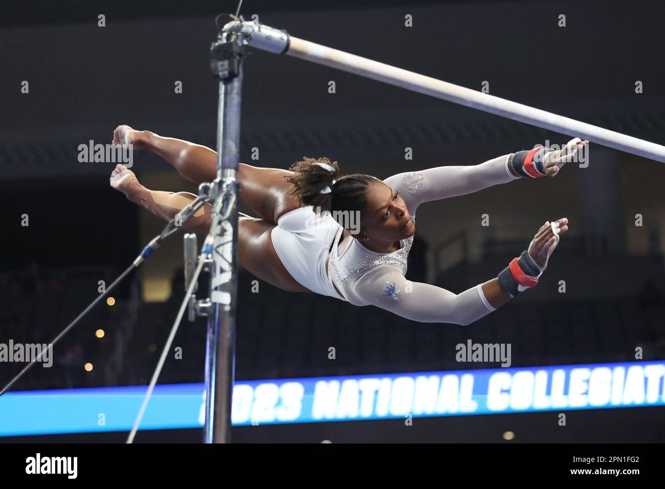 Fort Worth, Texas, USA. 15th Apr, 2023. Trinity Thomas competes her ...
