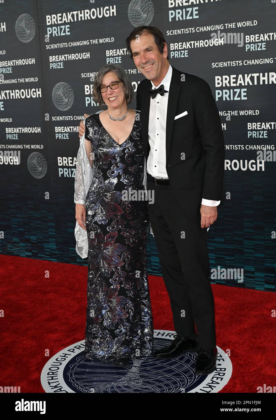 Biochemist Ray Deshaies & Guest at the 2023 Breakthrough Prize Ceremony ...