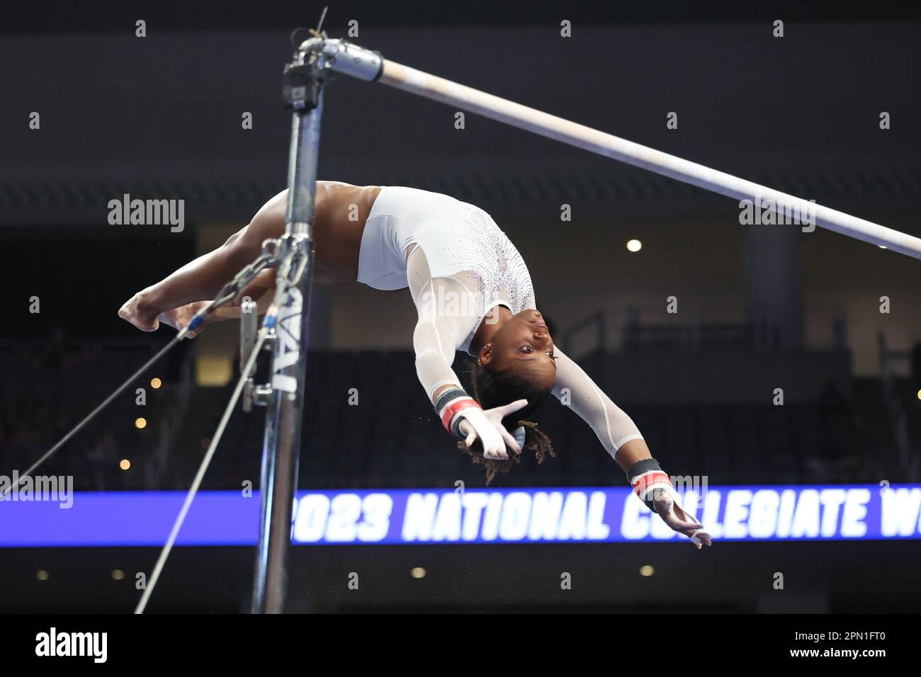 Fort Worth, Texas, USA. 15th Apr, 2023. Trinity Thomas competes her ...