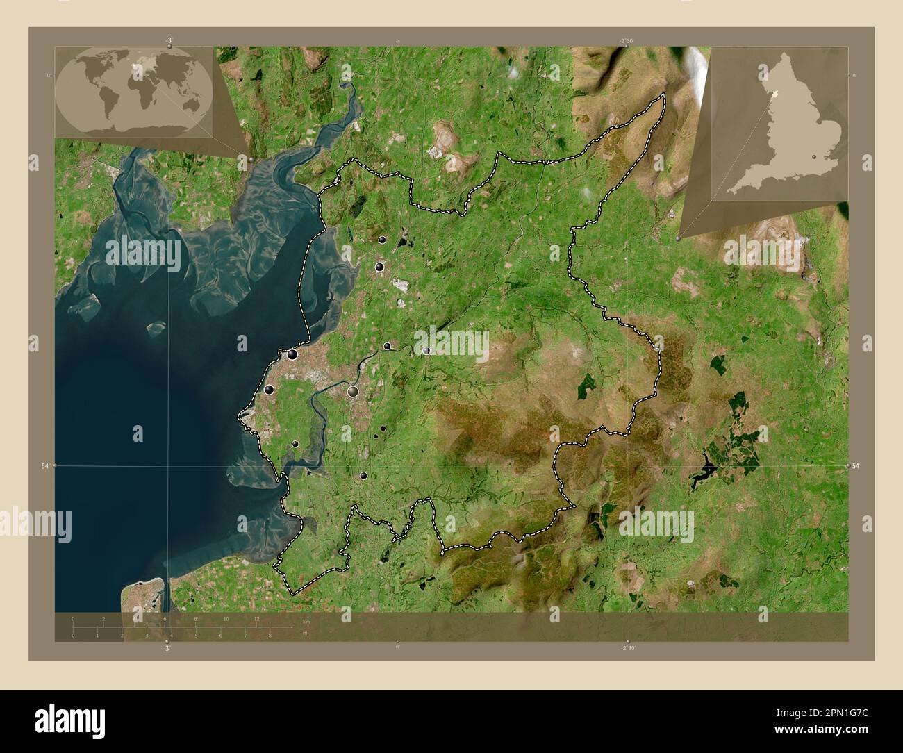 Galgate map hi-res stock photography and images - Alamy