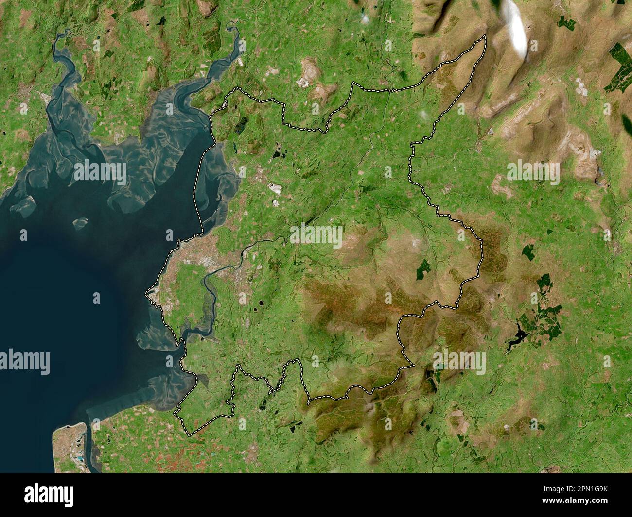 Lancaster, non metropolitan district of England - Great Britain. High ...