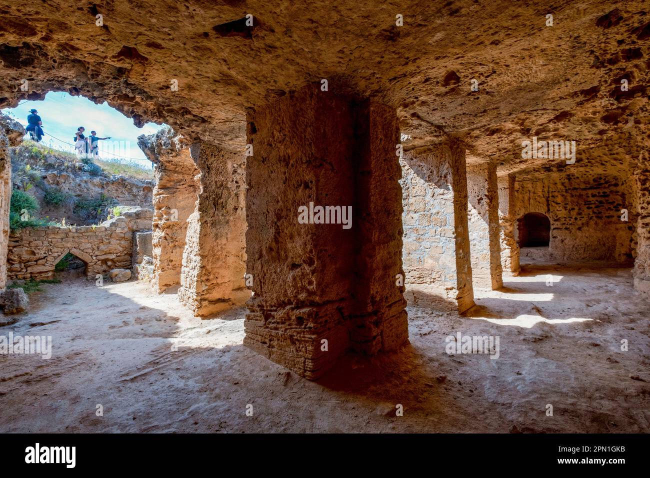 Tomb of the Kings archaeological site, Kato Paphos, Paphos, Cyprus ...