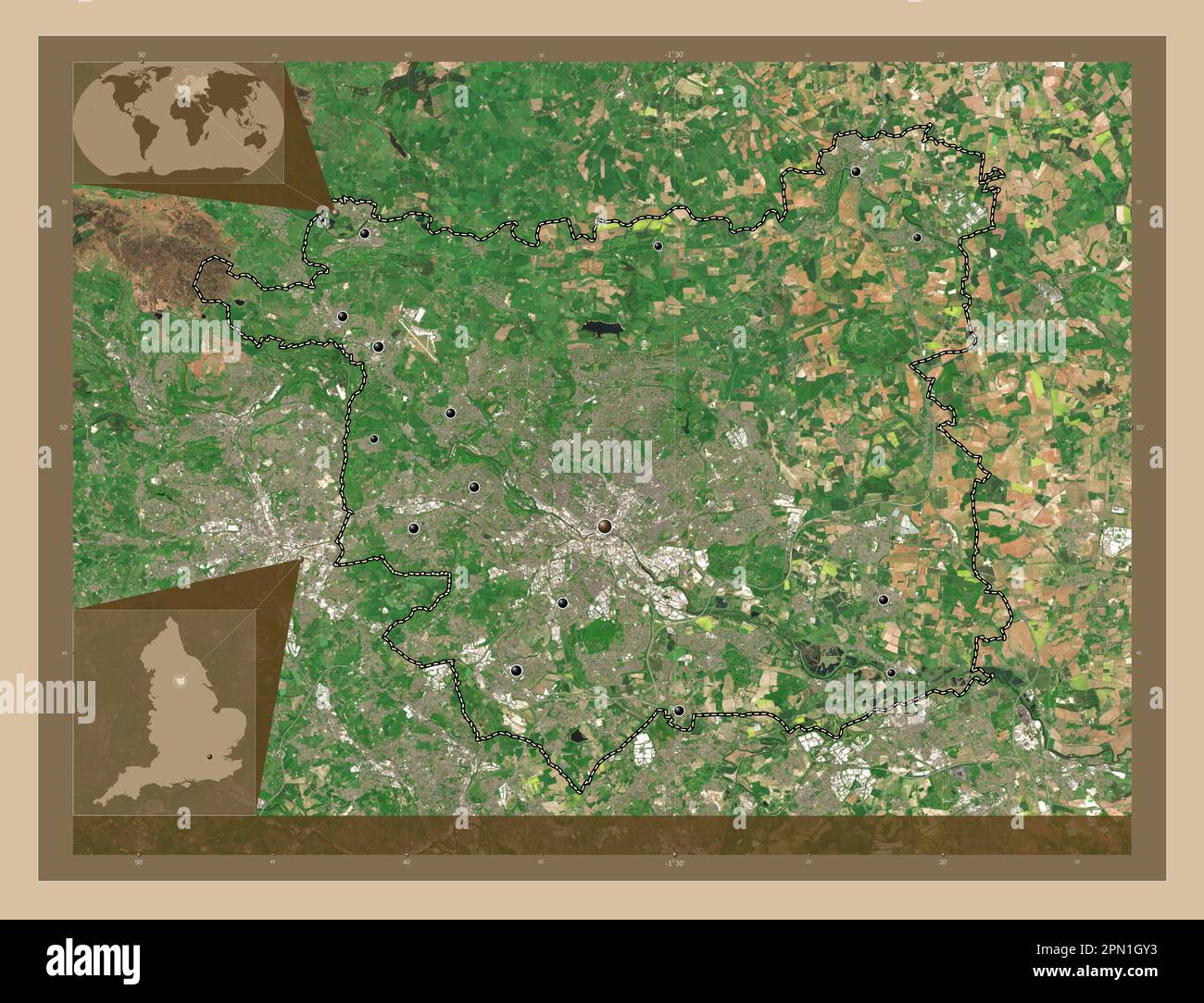 Map of pudsey hi-res stock photography and images - Alamy