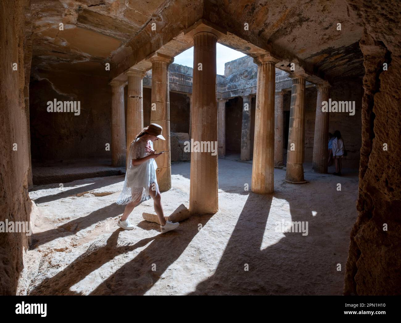 Tomb of the Kings archaeological site, Kato Paphos, Paphos, Cyprus ...