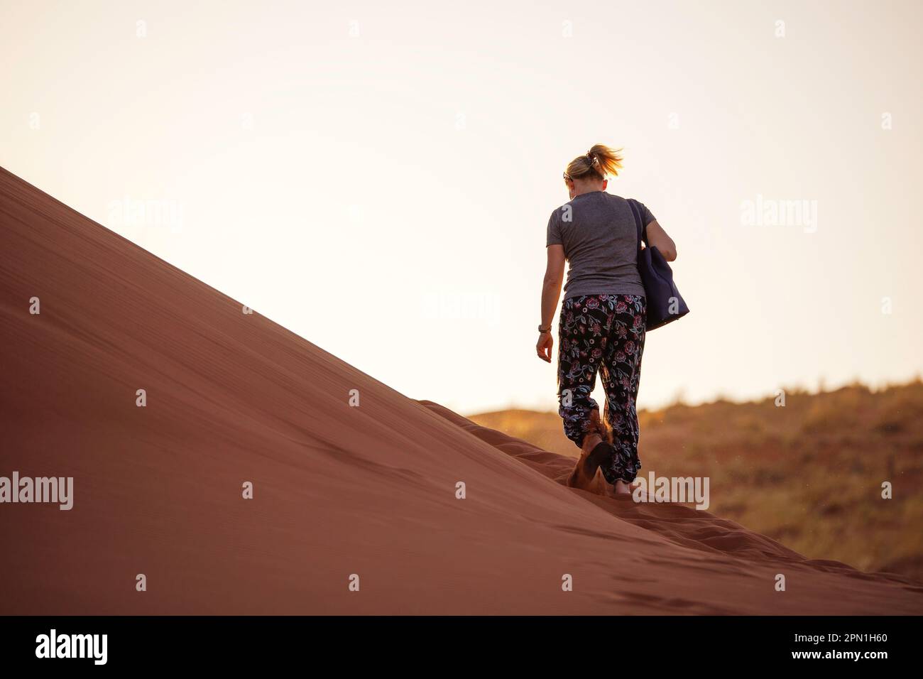 Lone figure in landscape hi-res stock photography and images - Alamy