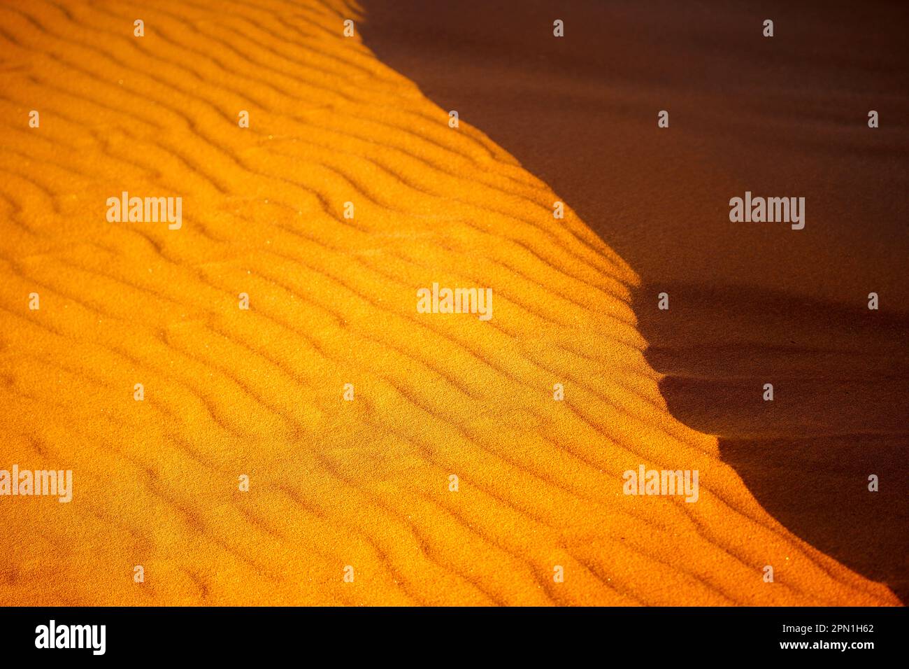 Patterns in the sand of a sand dune, Namibia Stock Photo - Alamy