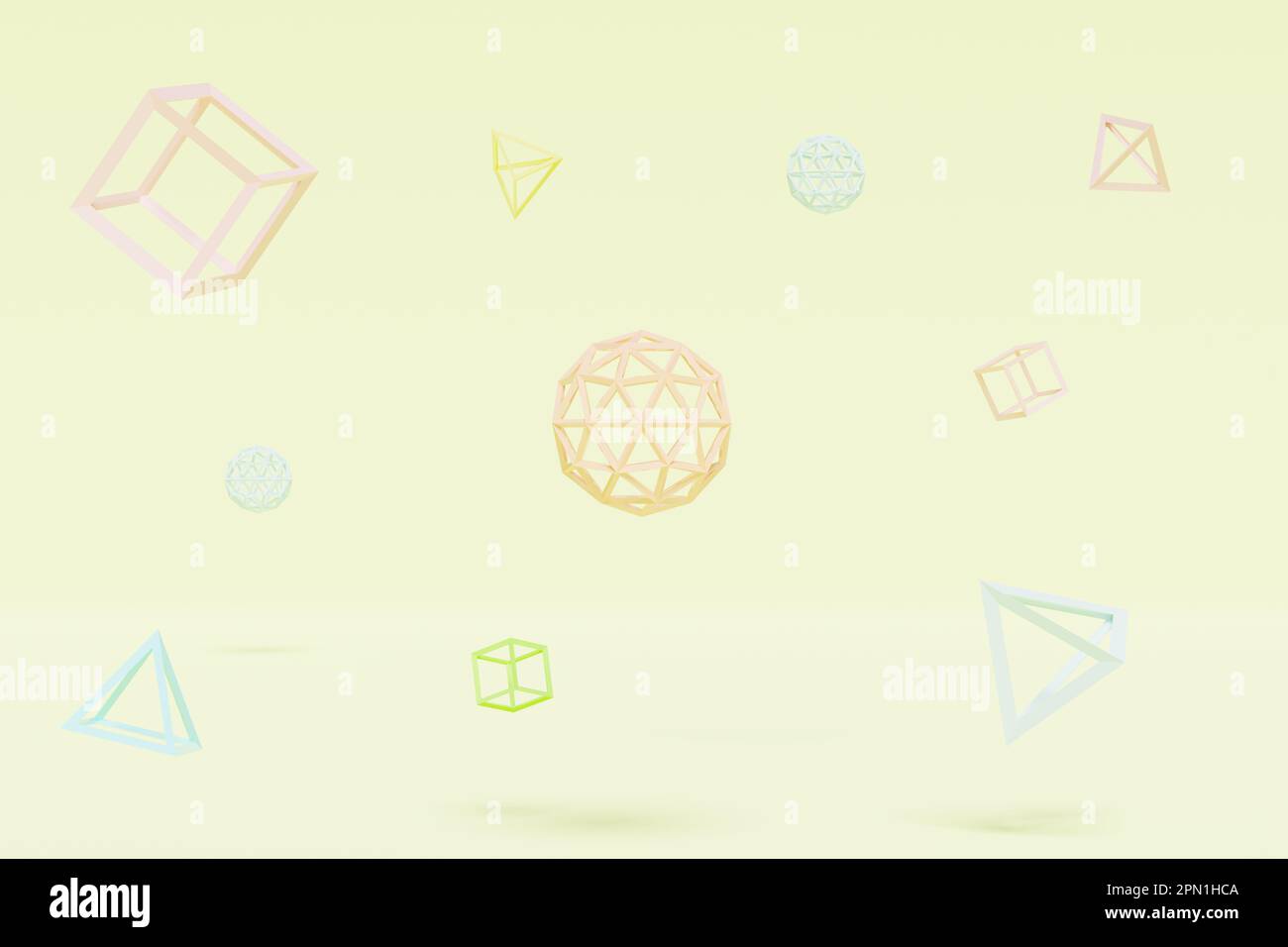 Objects in air render hi-res stock photography and images - Alamy