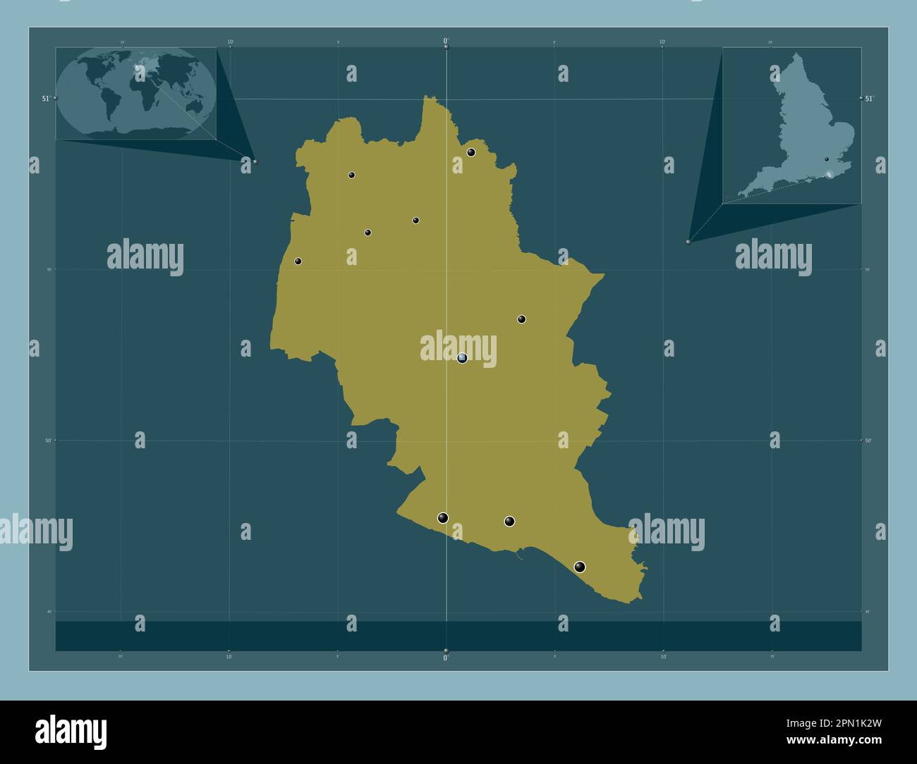 Lewes, non metropolitan district of England - Great Britain. Solid ...