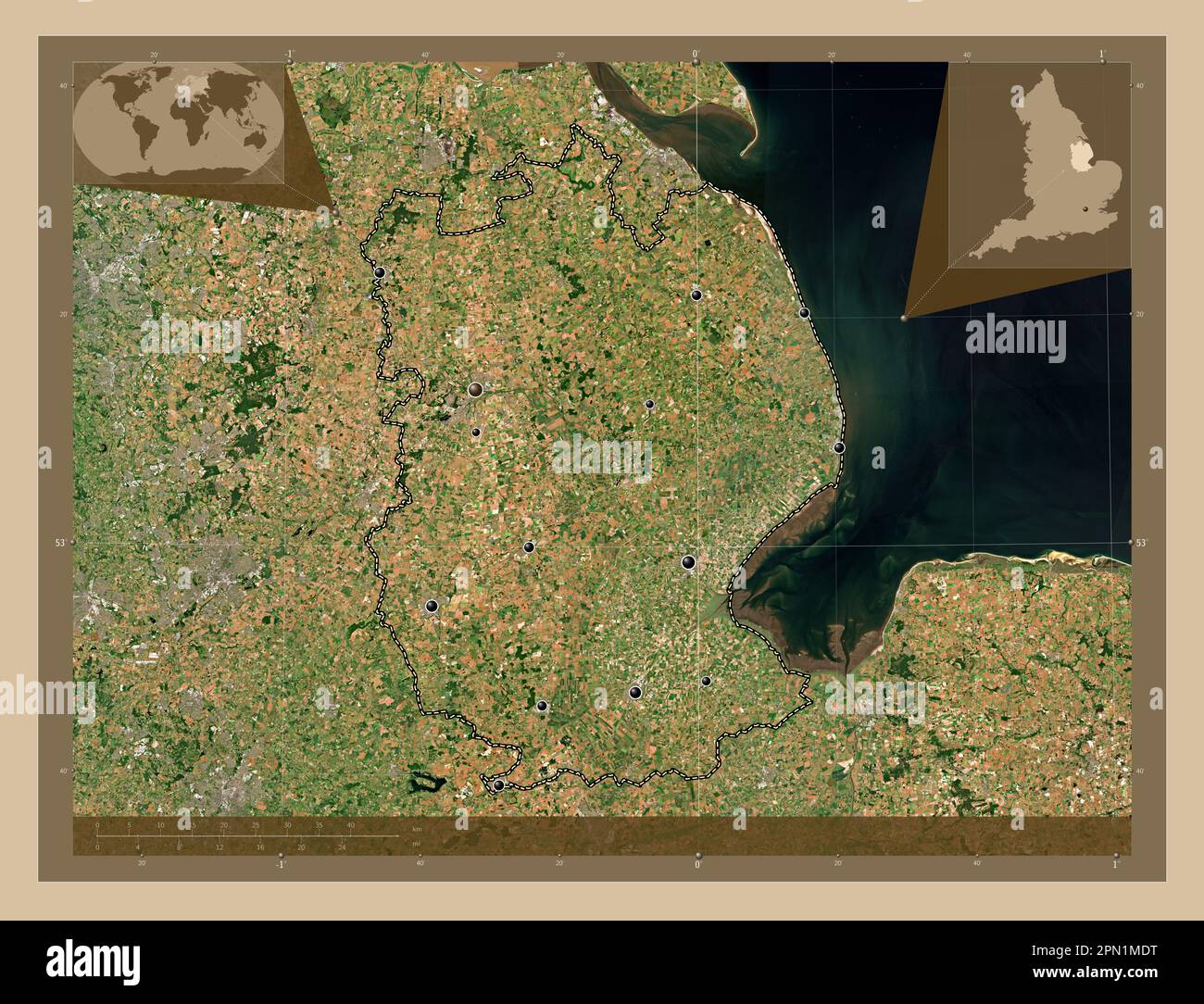 Spalding lincolnshire map hi-res stock photography and images - Alamy