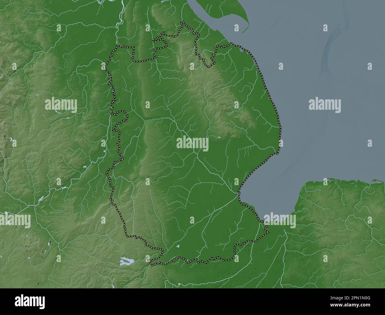 Map of skegness hi-res stock photography and images - Alamy