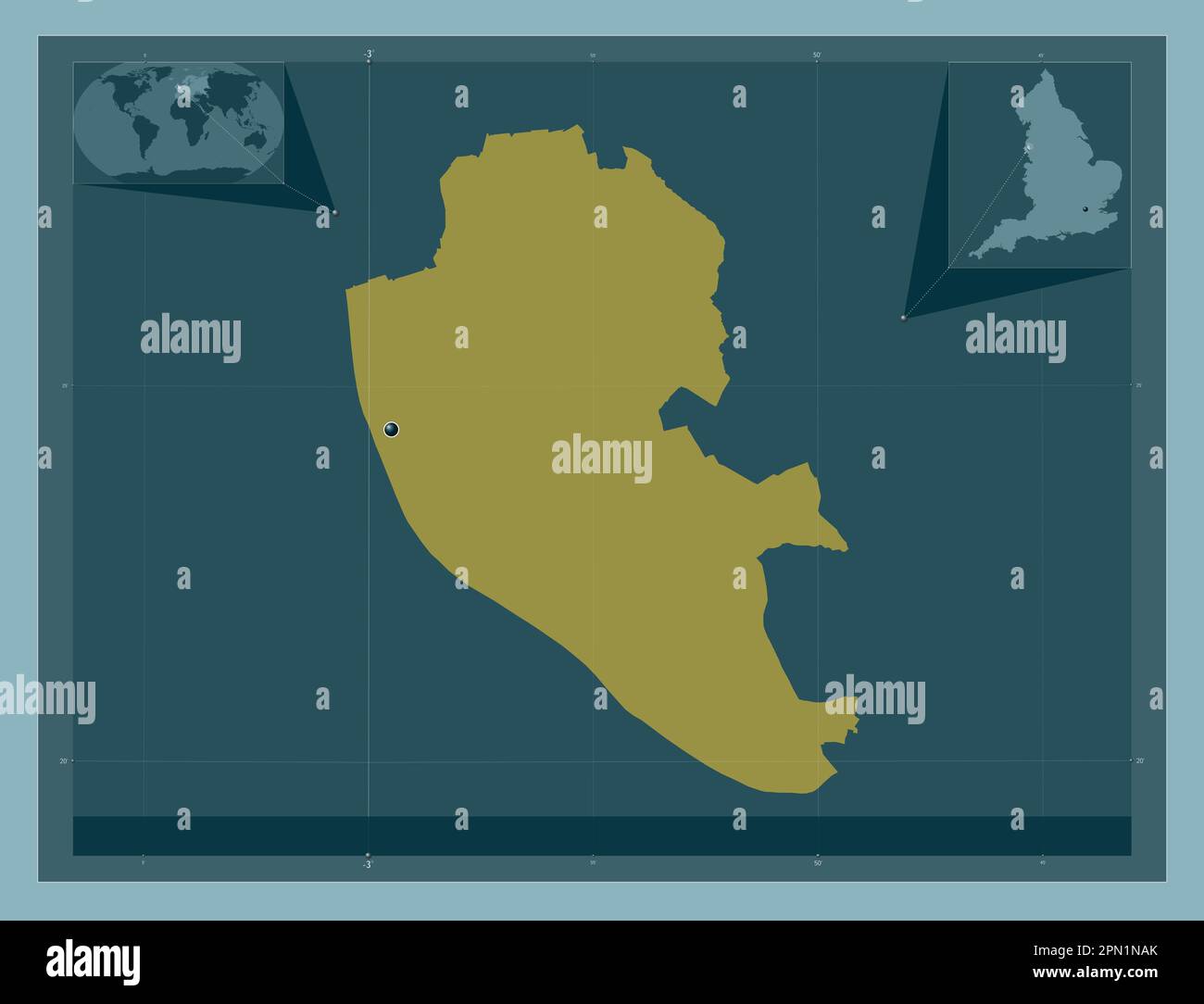 Liverpool administrative map hi-res stock photography and images - Alamy