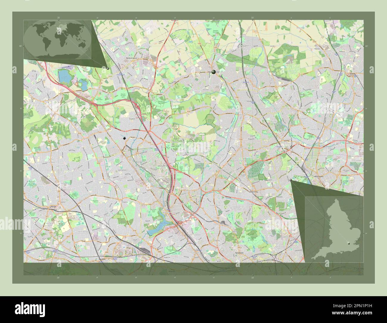 London Borough of Barnet, london borough of England - Great Britain ...