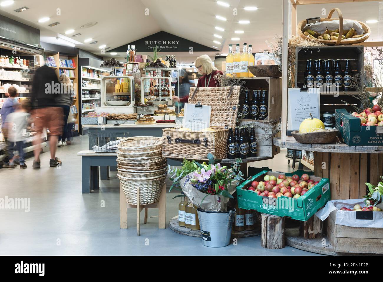 Tebay Services on 20th October 2022 near Orton, Cumbria, in England. Tebay Services is a family ...