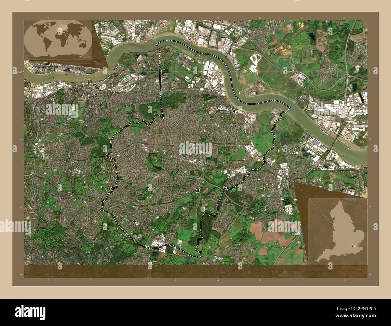 Bexley map hi-res stock photography and images - Alamy