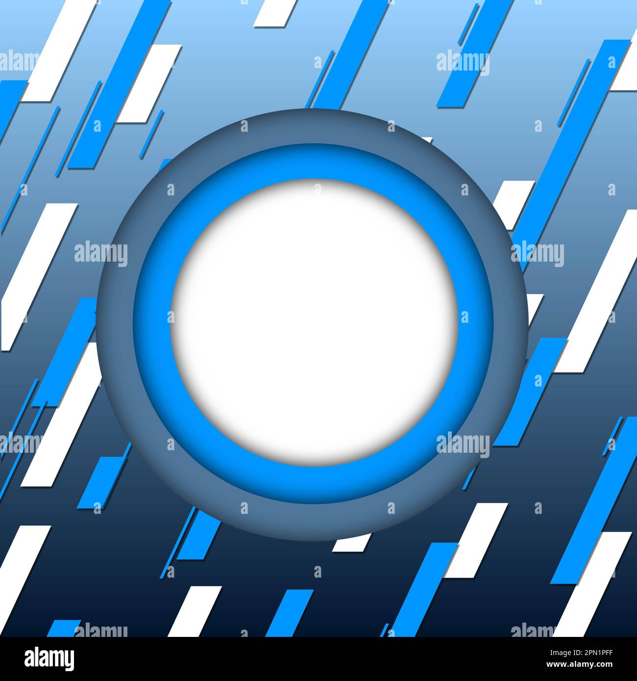 Modern graphic background in square shape with round cutout for your ...