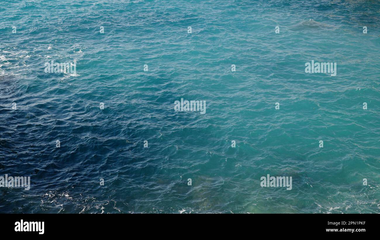 mediterranean sea azure color background, wide photo Stock Photo - Alamy