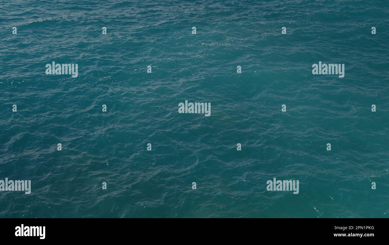 mediterranean sea azure color background, wide photo Stock Photo - Alamy