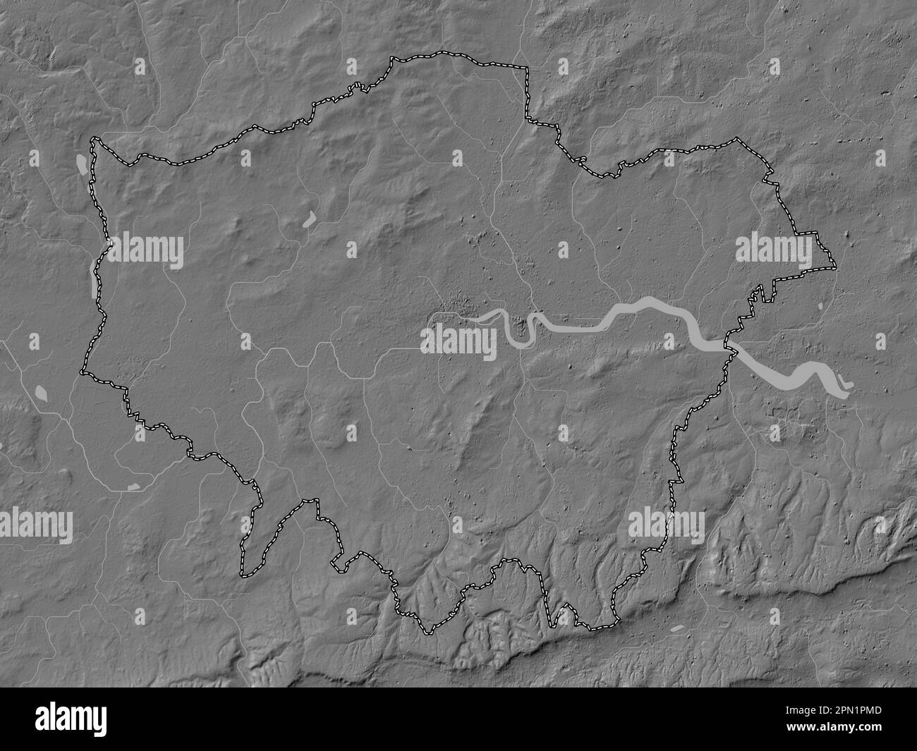 London, london borough of England - Great Britain. Bilevel elevation ...