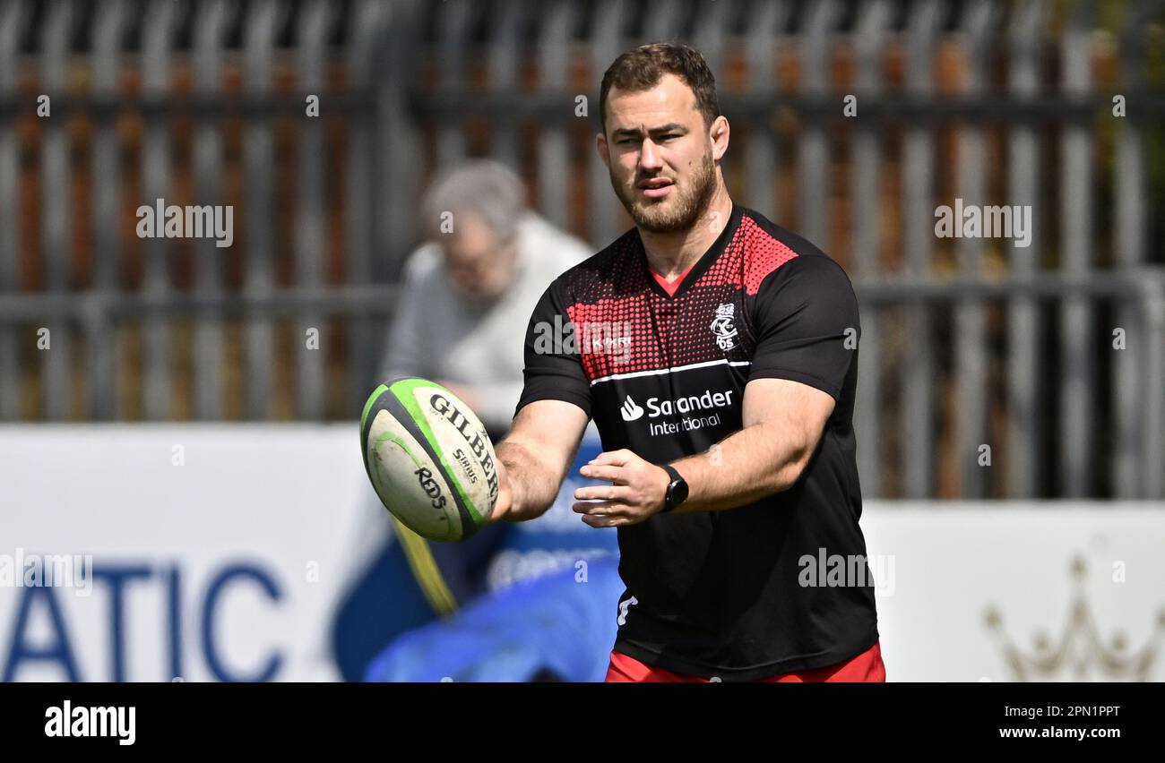 Bedford, United Kingdom. 15th Apr, 2023. RFU Championship Rugby ...