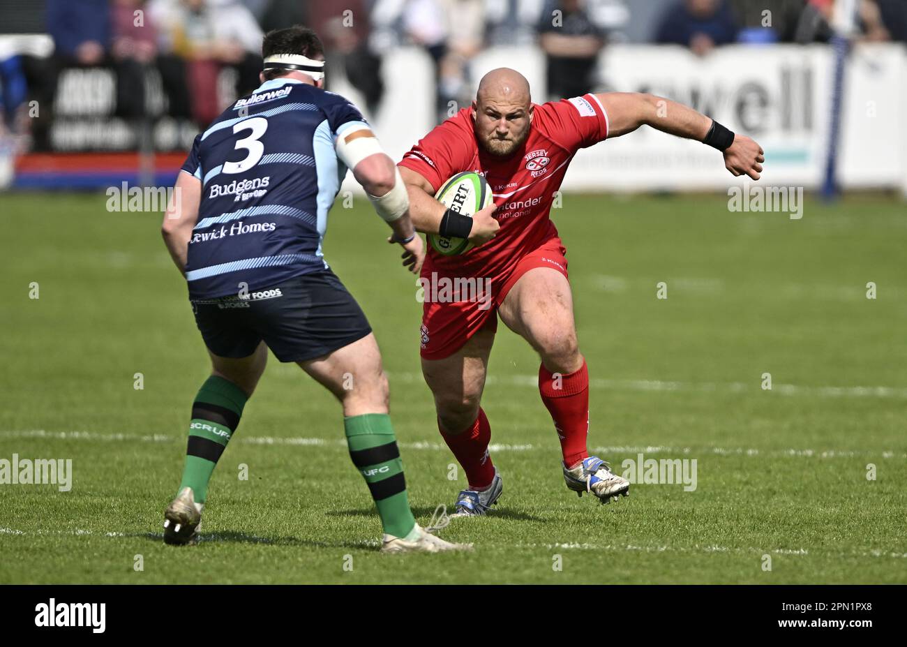 Bedford, United Kingdom. 15th Apr, 2023. RFU Championship Rugby ...