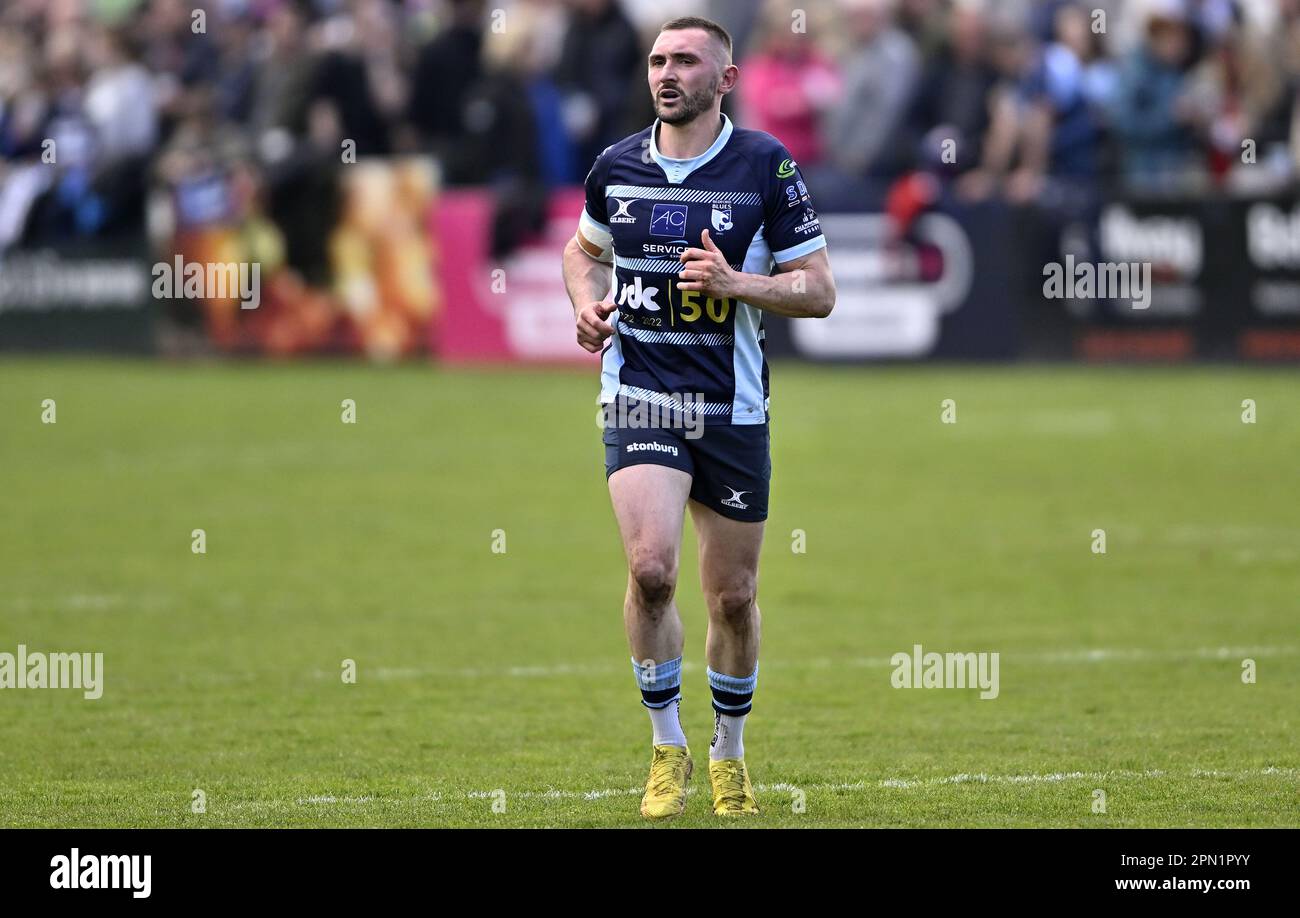 Bedford, United Kingdom. 15th Apr, 2023. RFU Championship Rugby ...