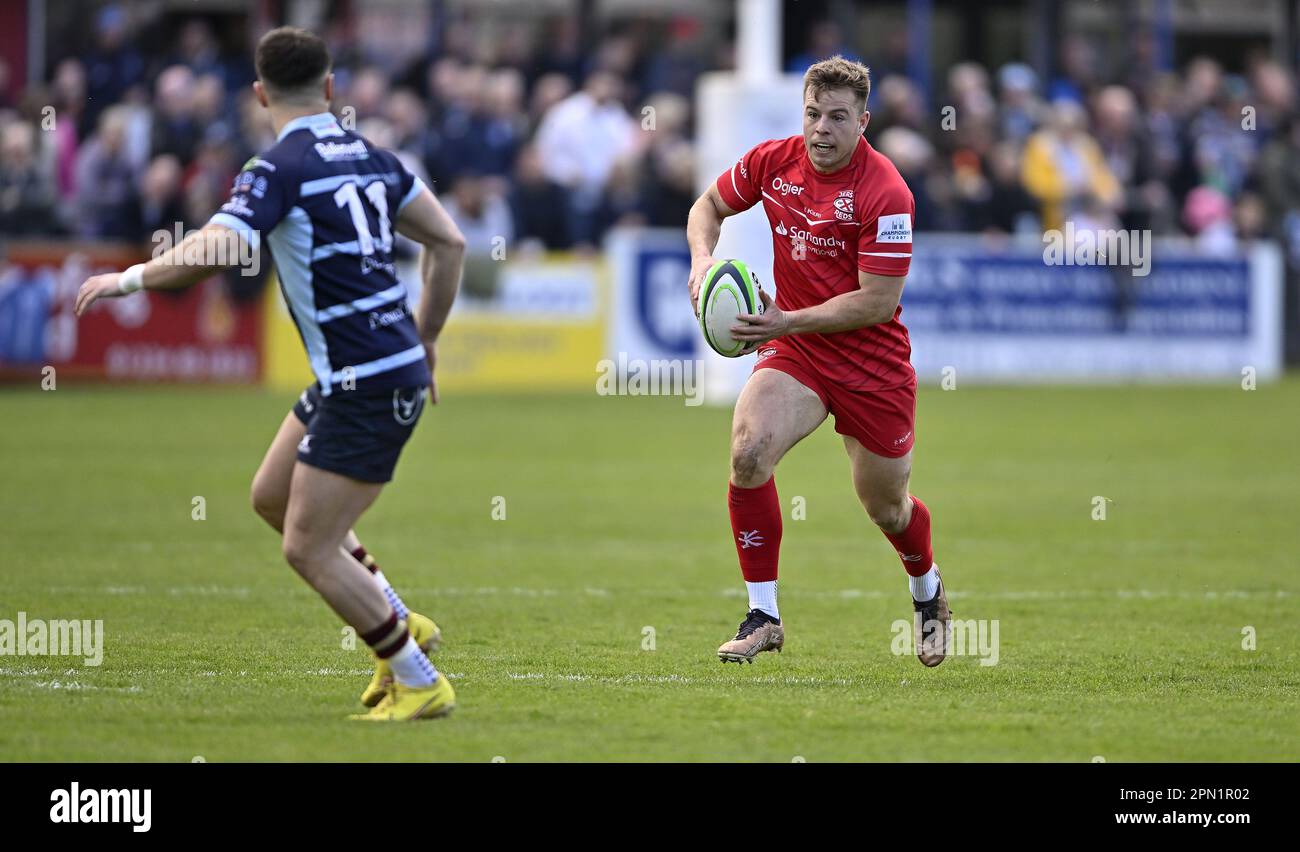 Bedford, United Kingdom. 15th Apr, 2023. RFU Championship Rugby ...