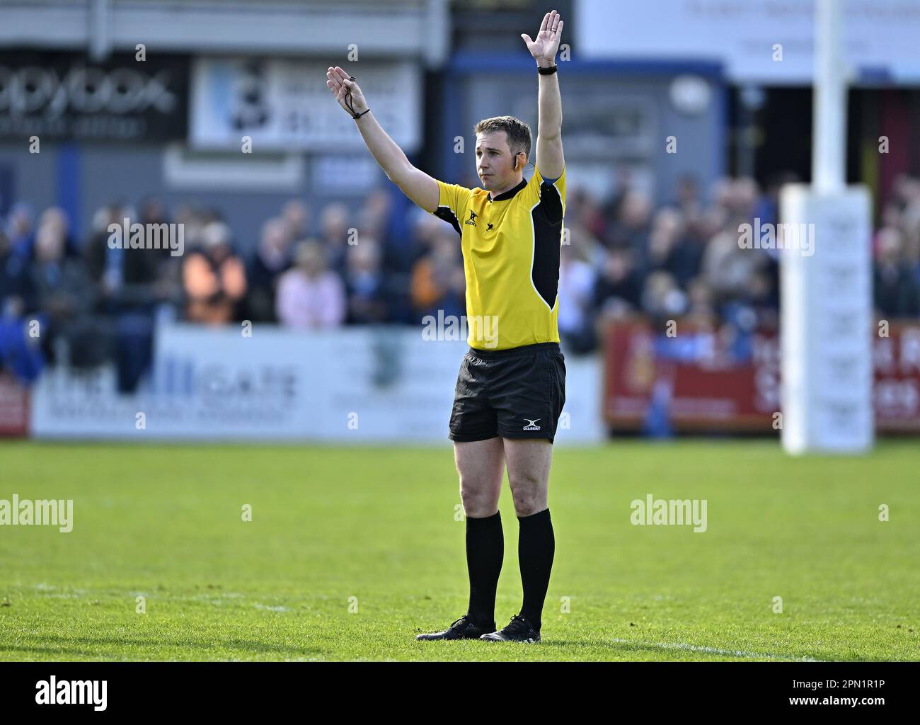 Bedford, United Kingdom. 15th Apr, 2023. RFU Championship Rugby ...