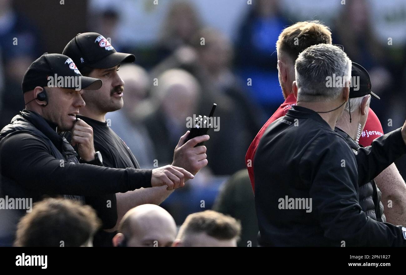 Bedford, United Kingdom. 15th Apr, 2023. RFU Championship Rugby ...