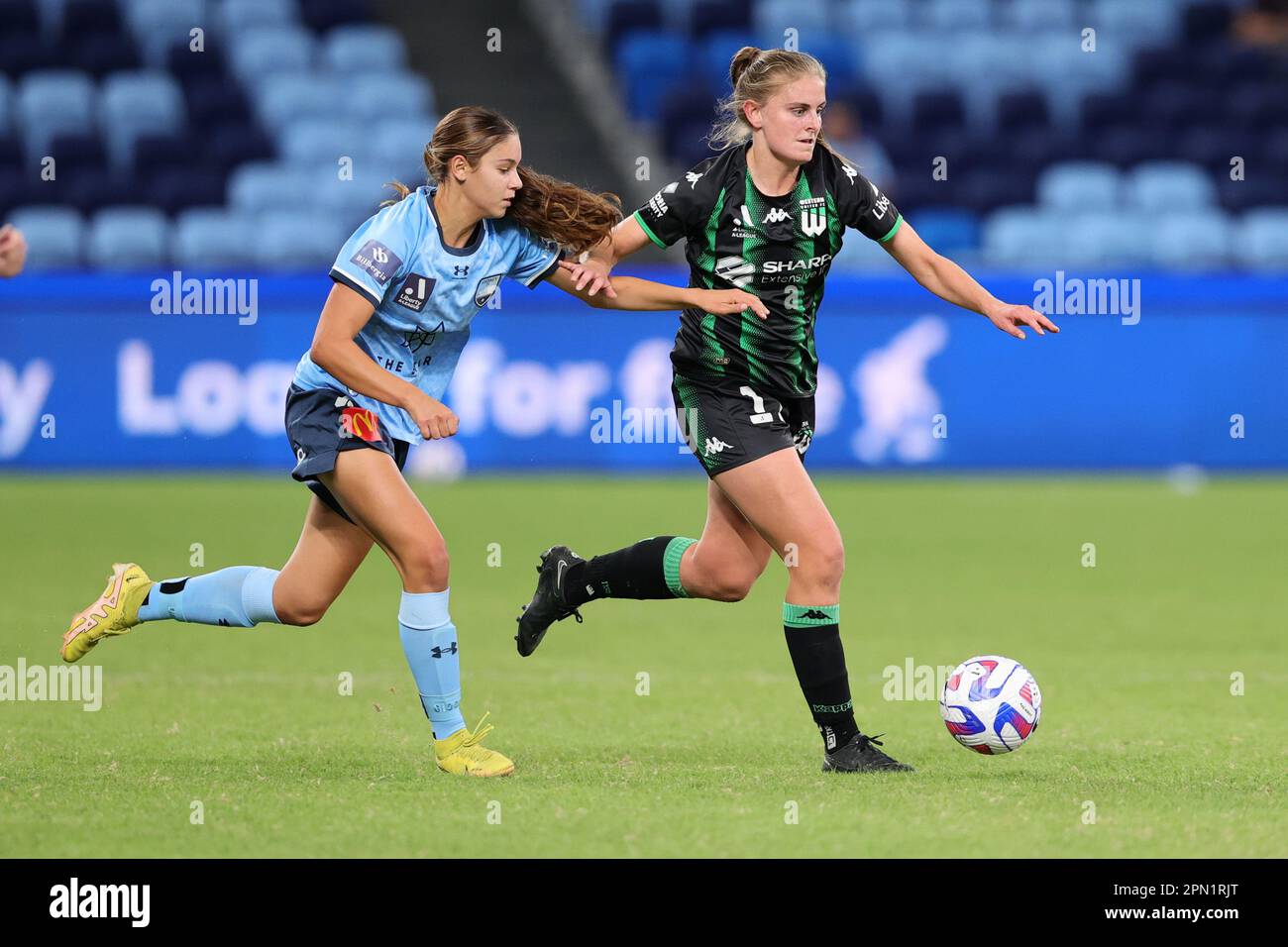 Sydney, Australia. 16th Apr, 2023. Emma Robers of Western United ...