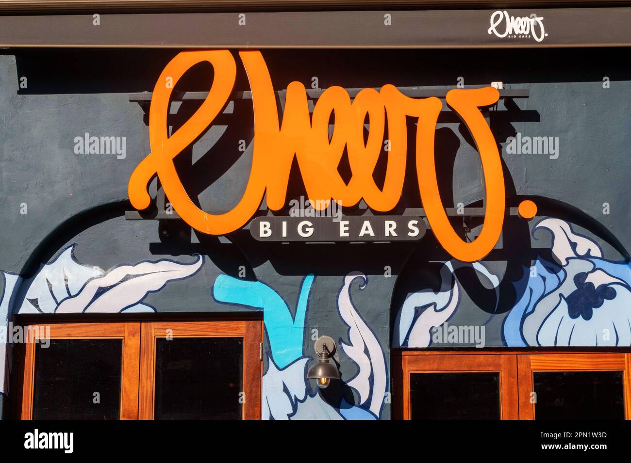 Cheers Big Ears, a bistro and bar near Bold Street, Liverpool Stock ...