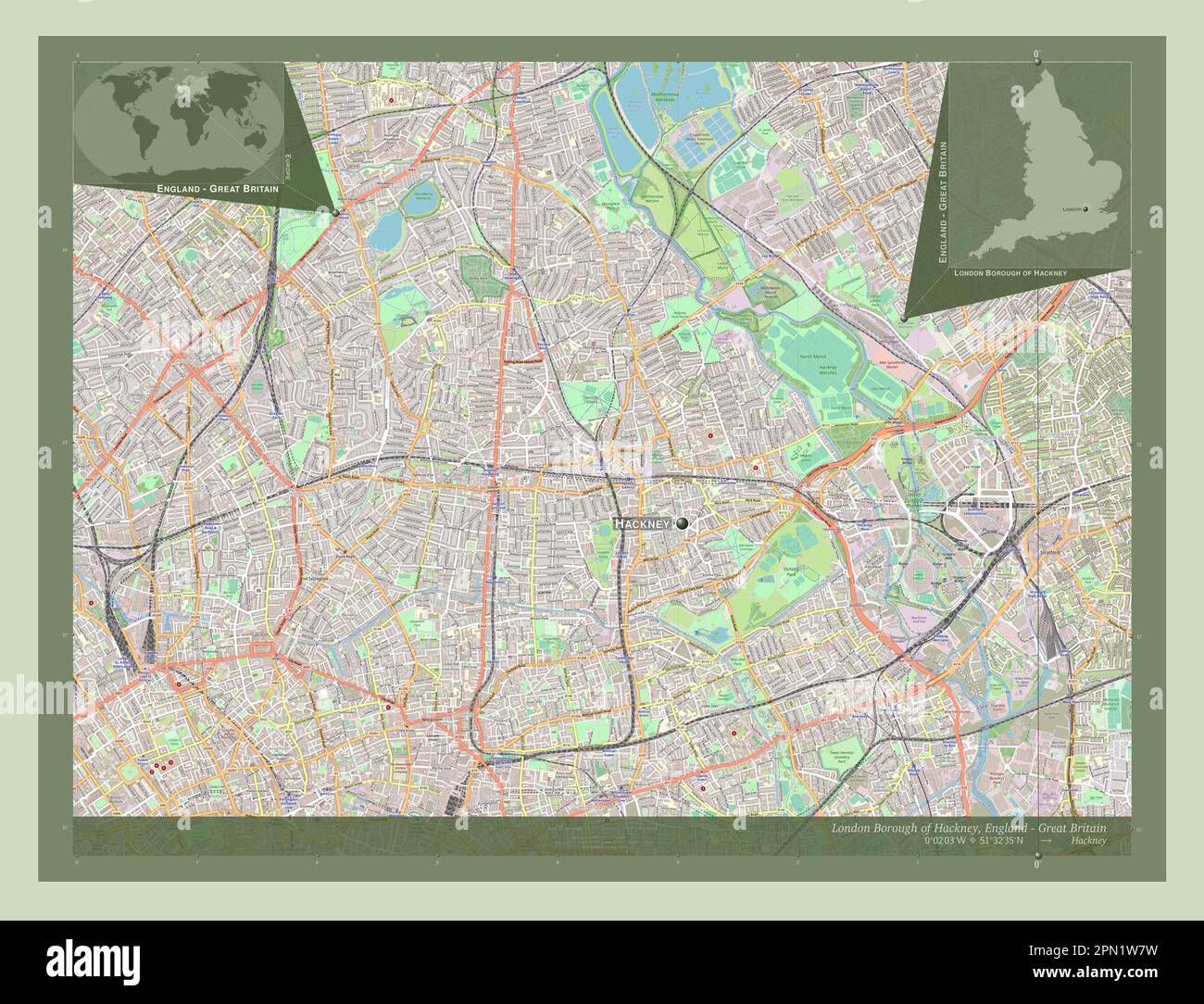 London Borough of Hackney, london borough of England - Great Britain ...