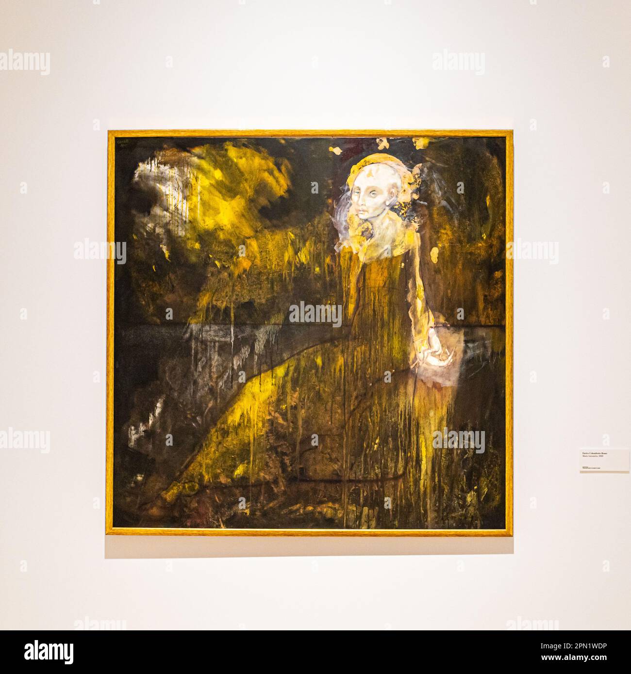 artwork by the artist Enrico Colombotto Rosso , "Maria Antonietta", in ...