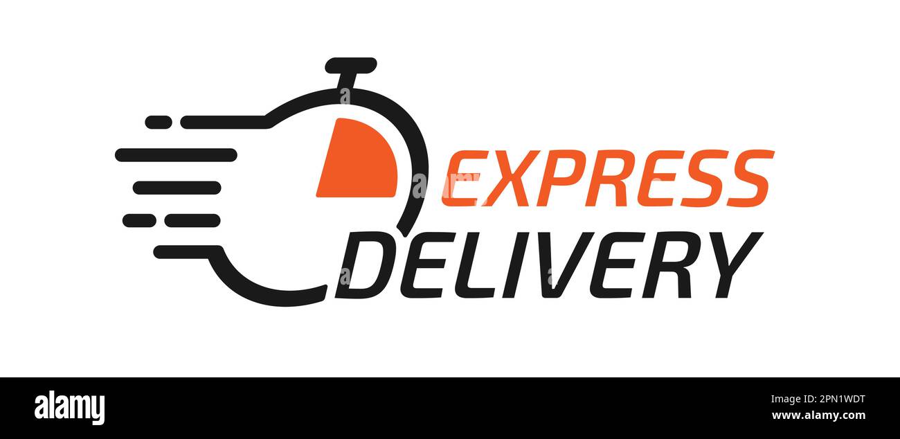 express delivery vector logo illustration Stock Vector Image & Art - Alamy