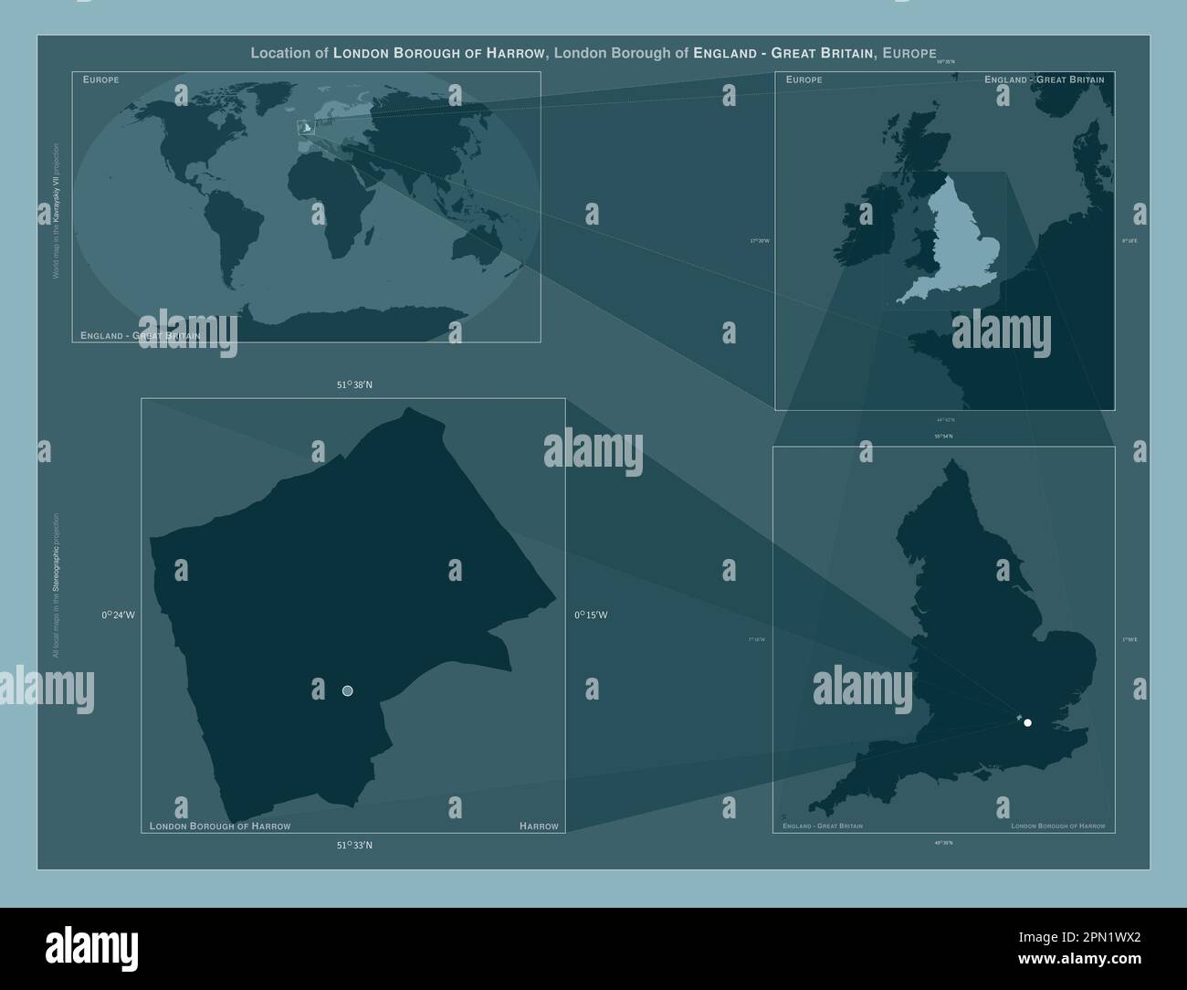 London Borough of Harrow, london borough of England - Great Britain ...