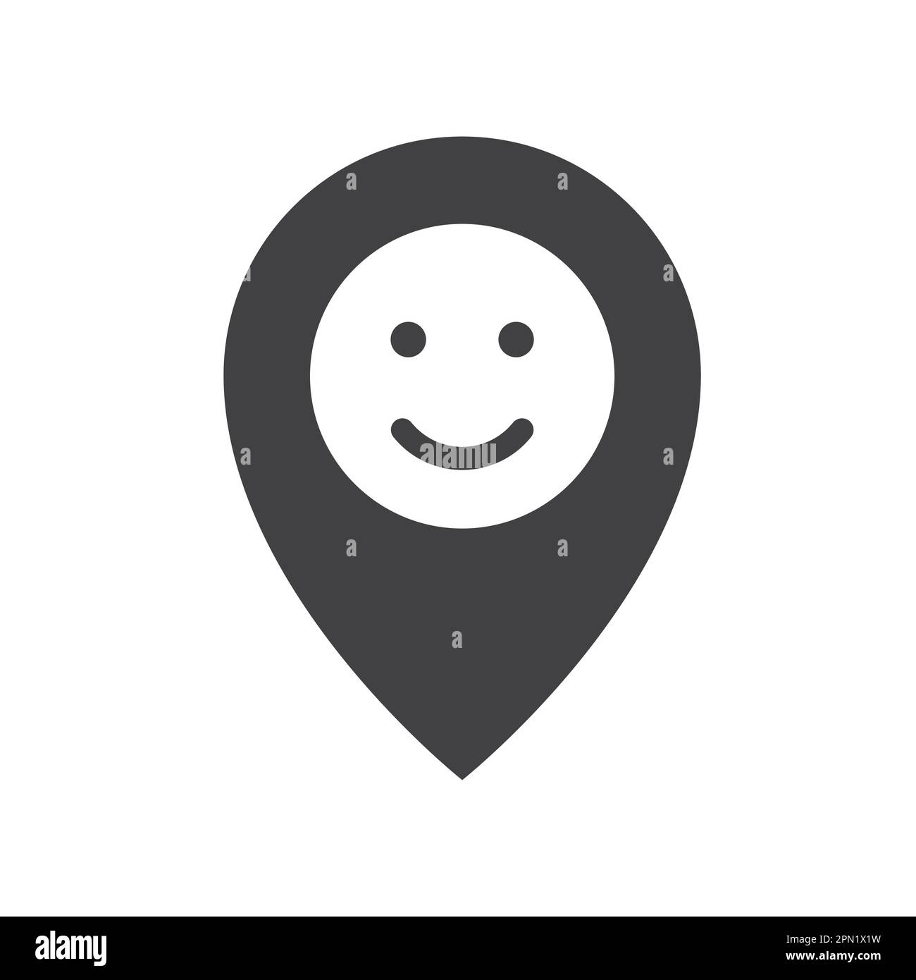 smiley pointer vector icon Stock Vector Image & Art - Alamy