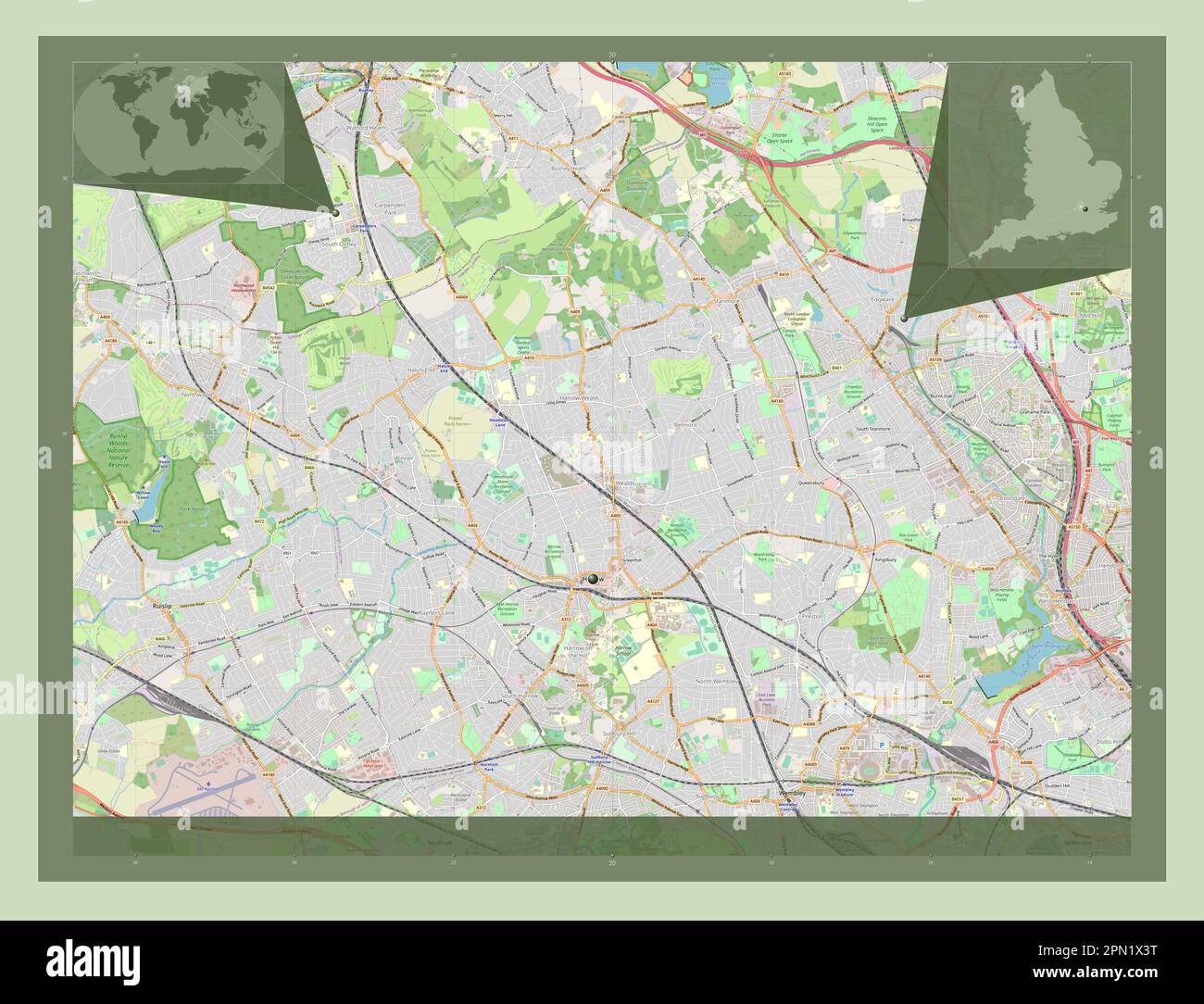 London Borough of Harrow, london borough of England - Great Britain ...