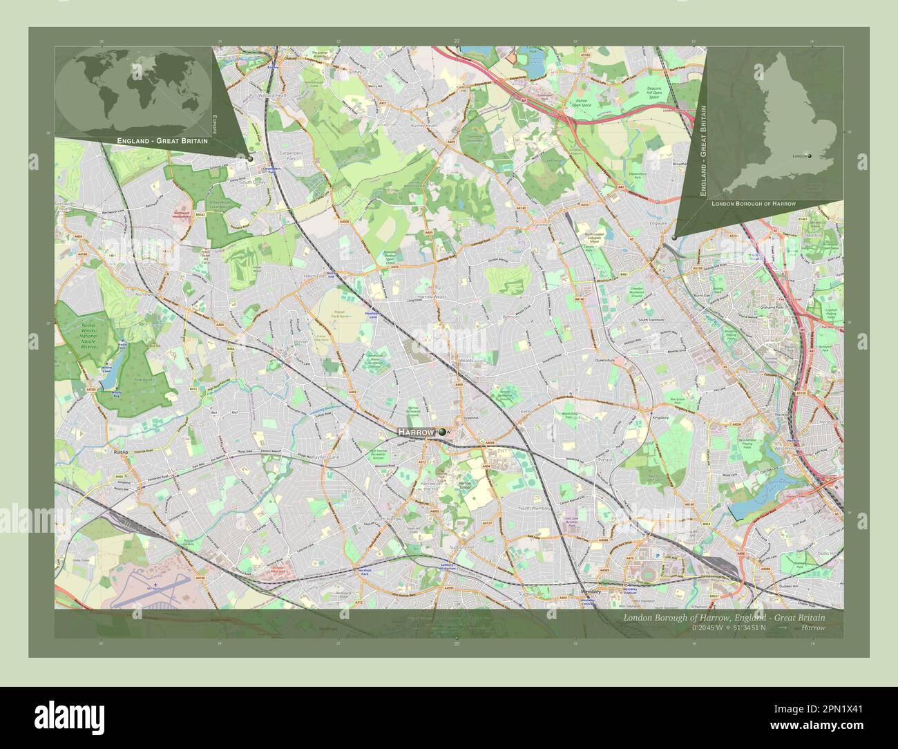 London Borough of Harrow, london borough of England - Great Britain ...