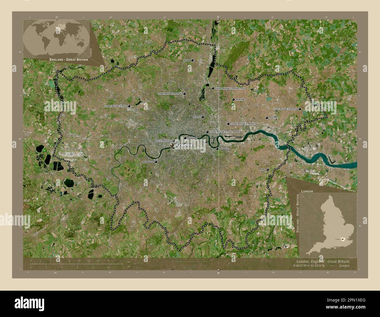 London, london borough of England - Great Britain. High resolution ...